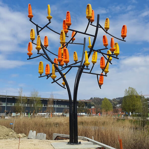 Vertikalachsen-Kleinwindkraftanlage - WINDTREE - New World Wind ...