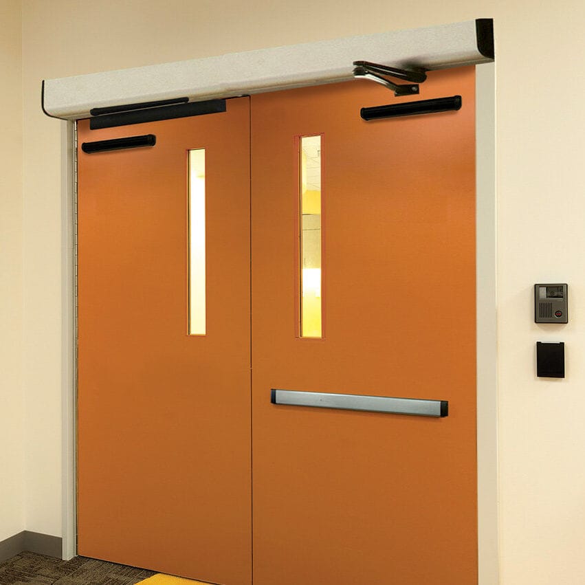 Antrieb mit Doppelrückschlag - SW200i - ASSA ABLOY Entrance Systems