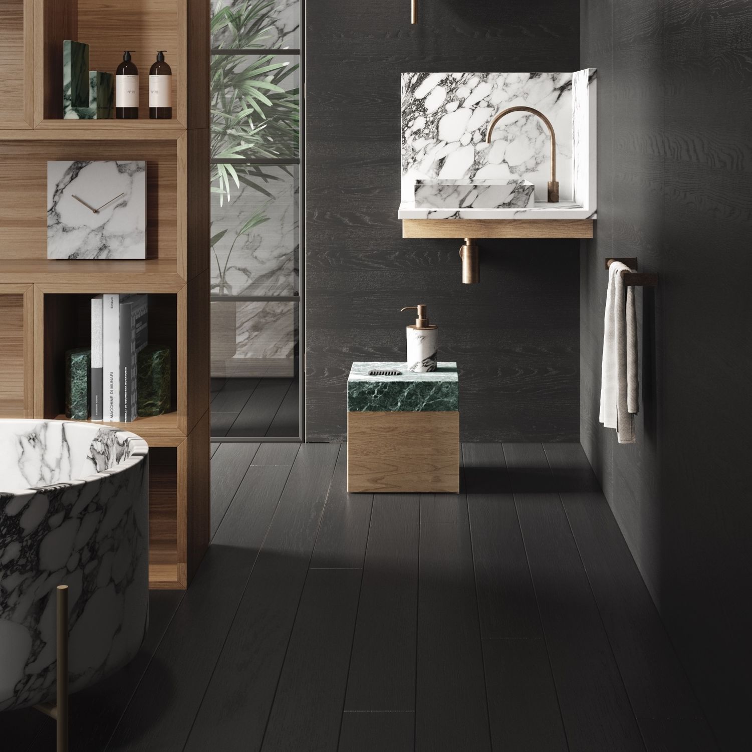 Mehrschichtparkett - PLATINUM - GAROFOLI - massiv / Eiche / matt