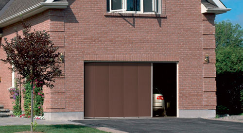 Seitlich unterteiltes Garagentor - PGSL - TRYBA - Aluminium / automatisch