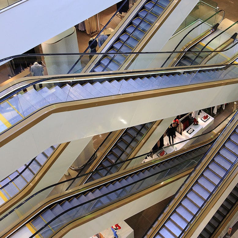 Rolltreppe für Einkaufszentrum - LINK™ - Otis