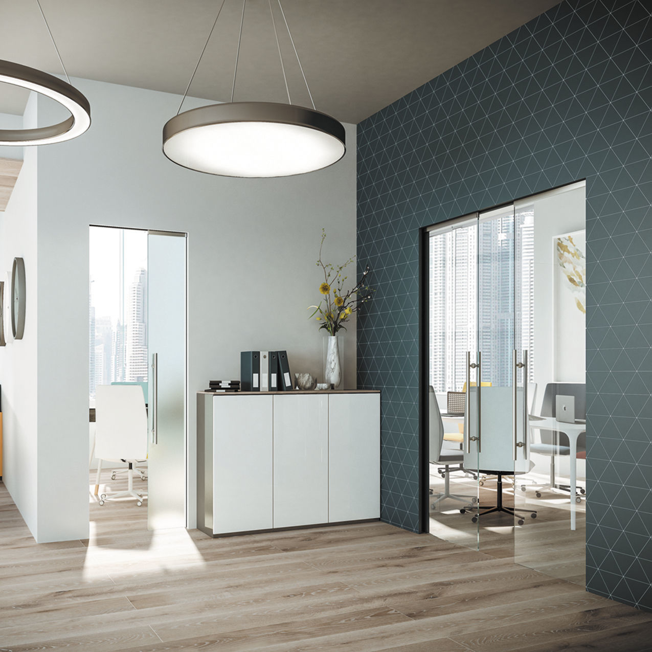 Pocket System für Schiebetür - ESSENTIAL - SCRIGNO - Kit