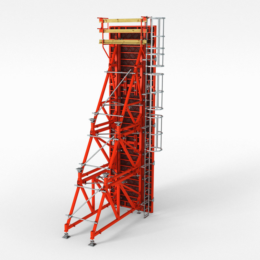 Rahmenschalung - SB - PERI S.A.S. - Modul / Metall / für Wand