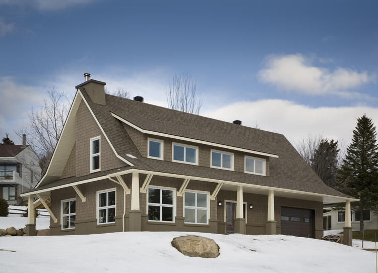 Schindeln Fassadenverkleidung - NOVISHAKE™ RS - NOVIK - Polymer ...