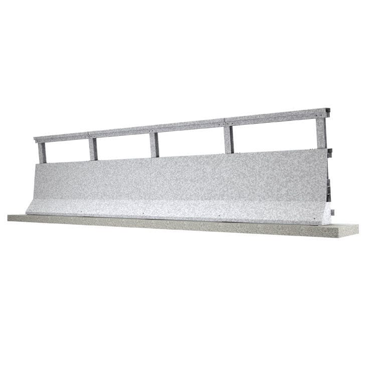 Leitplanke / galvanisiertem Stahl - H4-W5 - MARCEGAGLIA - für ...