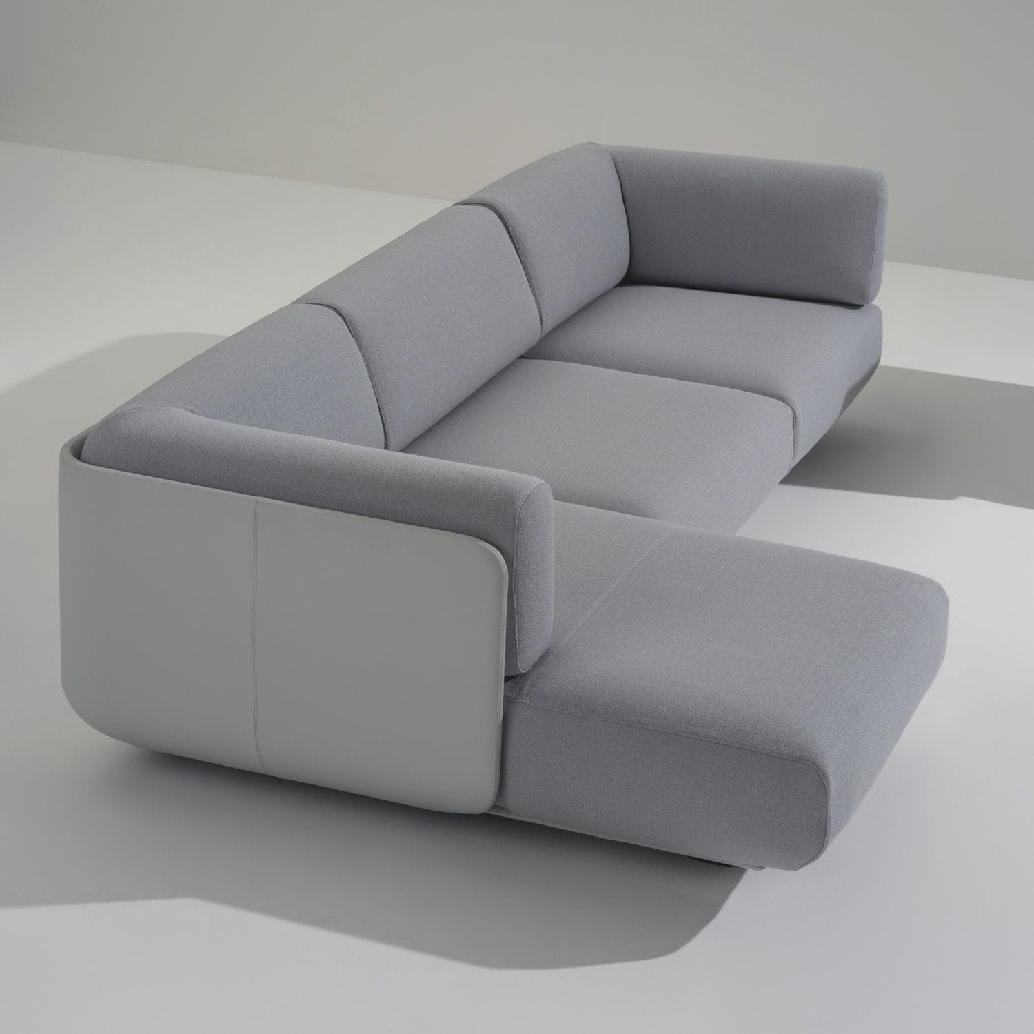 Modulsofa - SHAAL - Arper - modern / Stoff / Leder