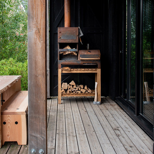 Holzofen - THE OUTDOOROVEN XL - dutchtub - freistehend / für Außenbereich