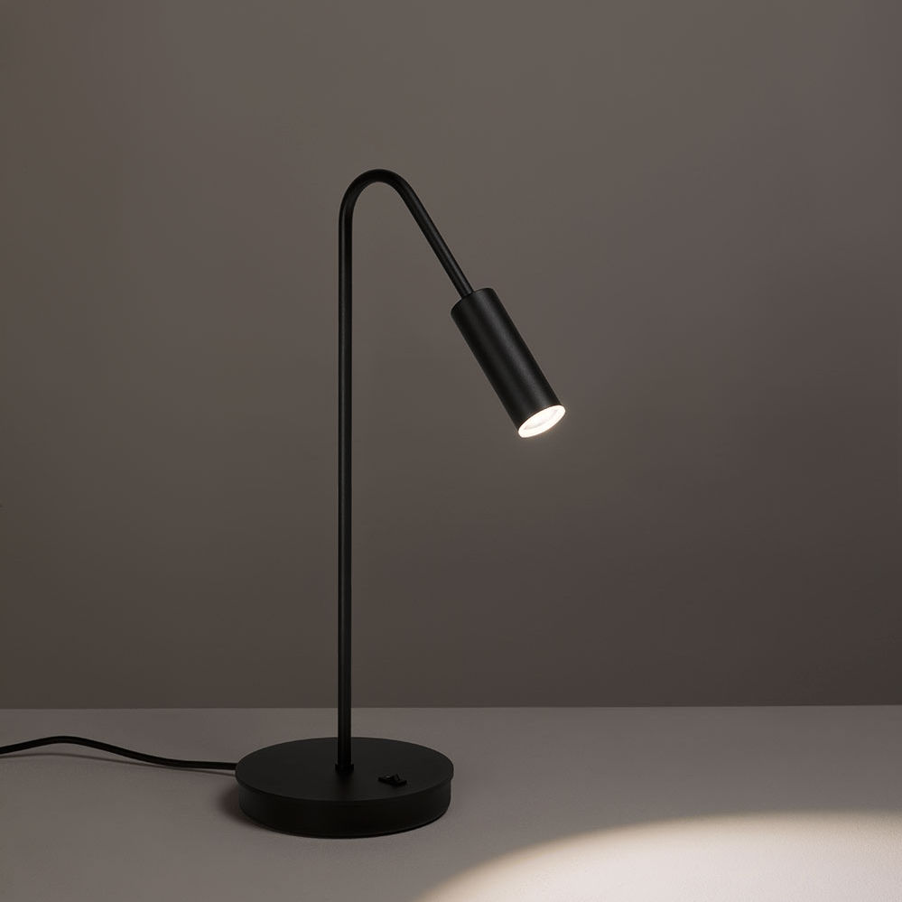 Tischlampe - VOLTA : M-3537 - ESTILUZ - Aluminium / PMMA / modern