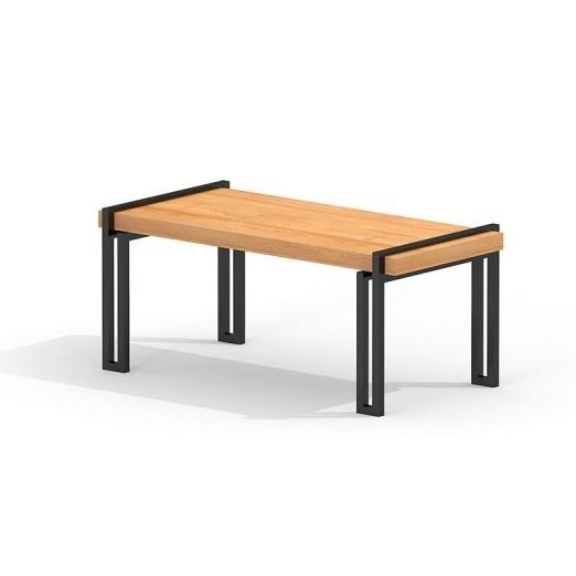 Tisch für Außenbereich - THOR - Lars Laj - modern / Eiche / Gestell aus ...