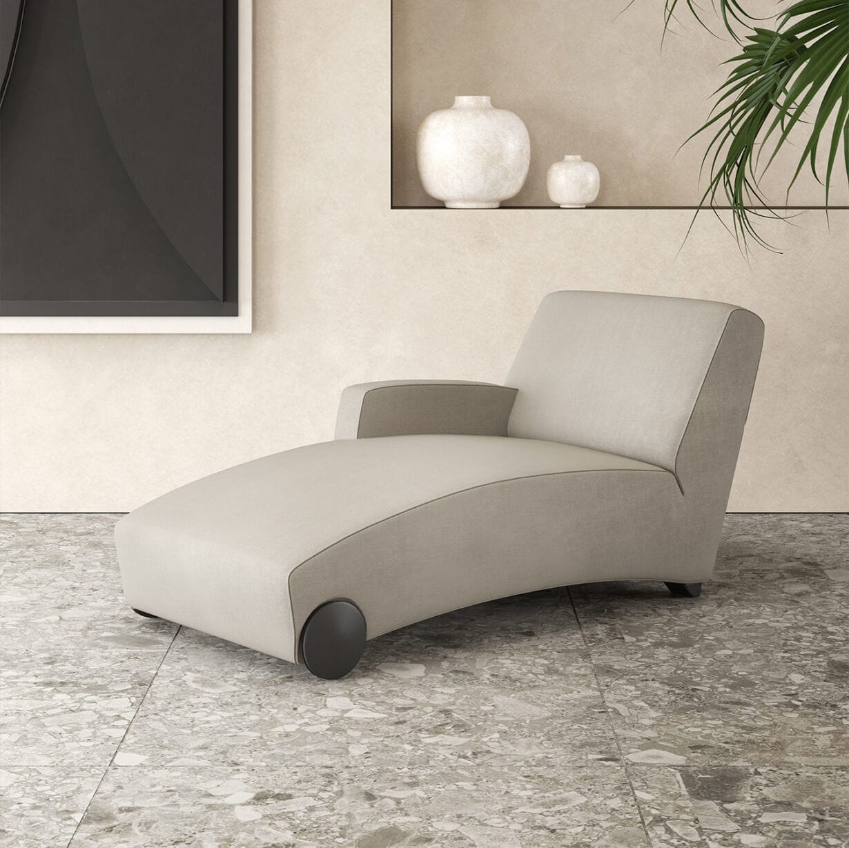 Moderne Liege - TRANSIT - Gems Barcelona - Stoff / Holz / 1 Platz