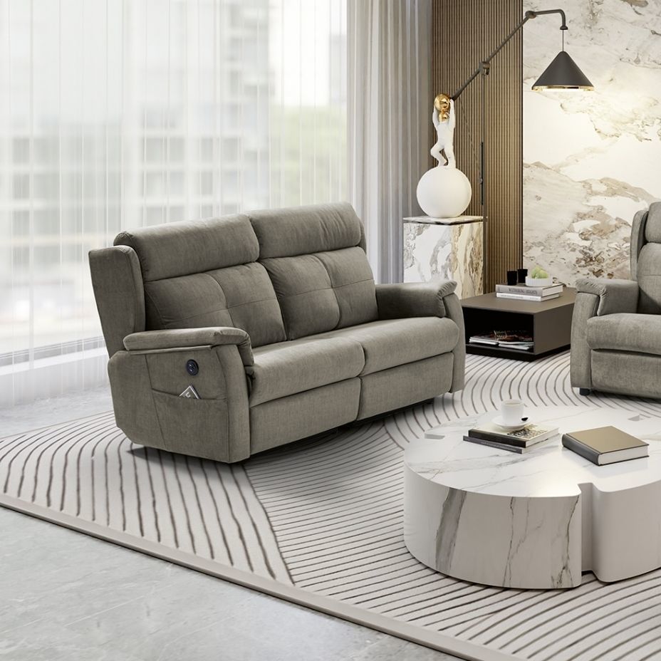 Stil-Sofa - MILAN - Mopal Tapizados S.L. - Stoff / mit Armlehnen / mit ...