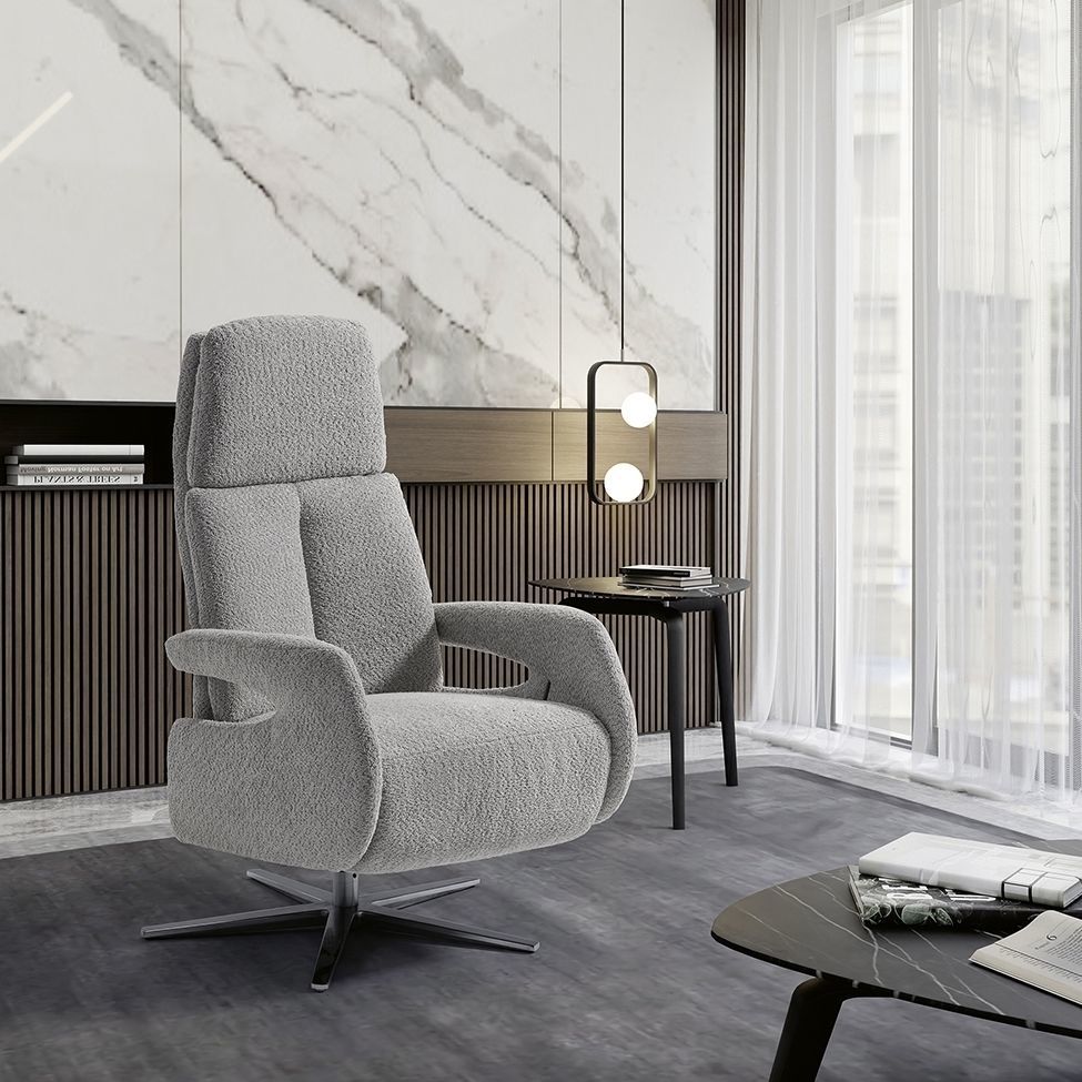 Moderner Relaxsessel - Mopal Tapizados S.L. - Stoff / Metall / mit ...