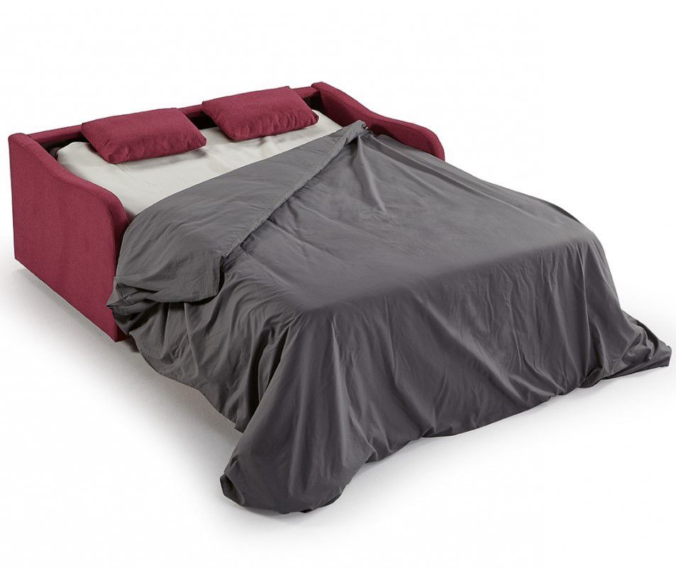 Bettsofa - MINI - Mopal Tapizados S.L. - rot / Stoff / Kiefer