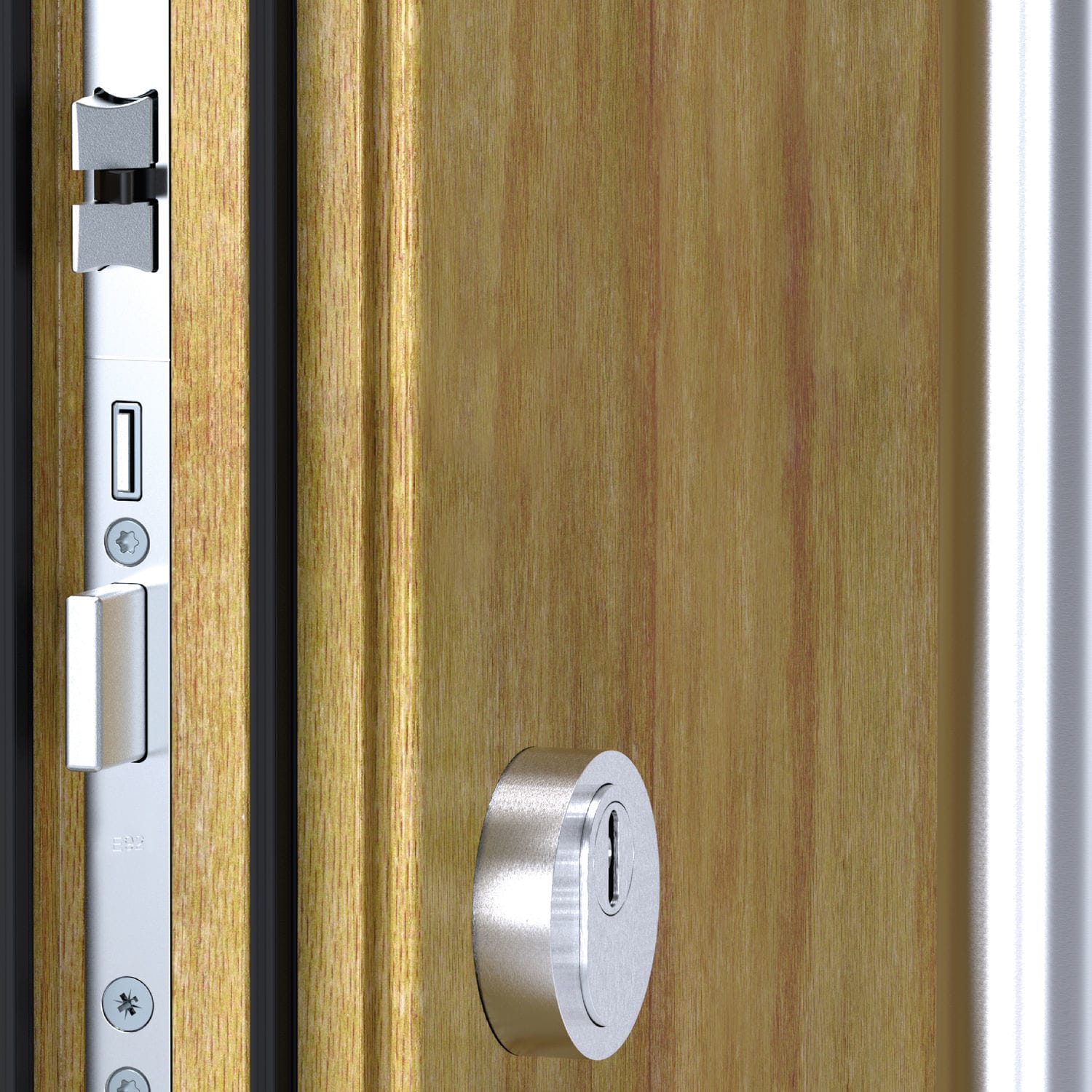 Tür-Set / Edelstahl - Maco Mayer & Co Beschläge GmbH - verstärkt gesichert