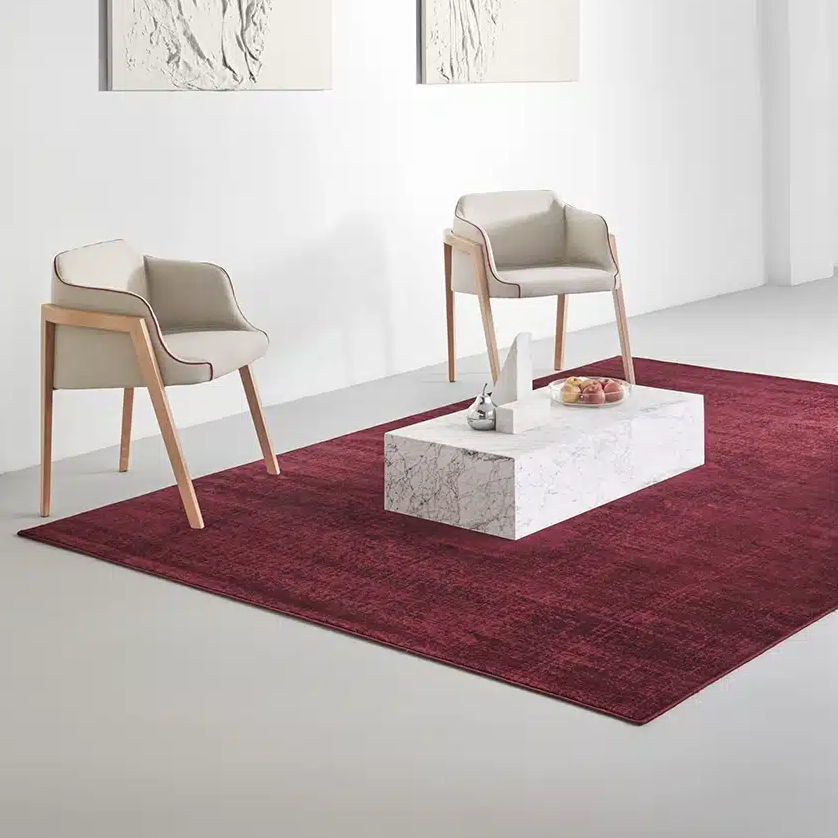Moderner Teppich - LUNA DEEP RUBY - Rols Carpets - Motiv / Nylon ...