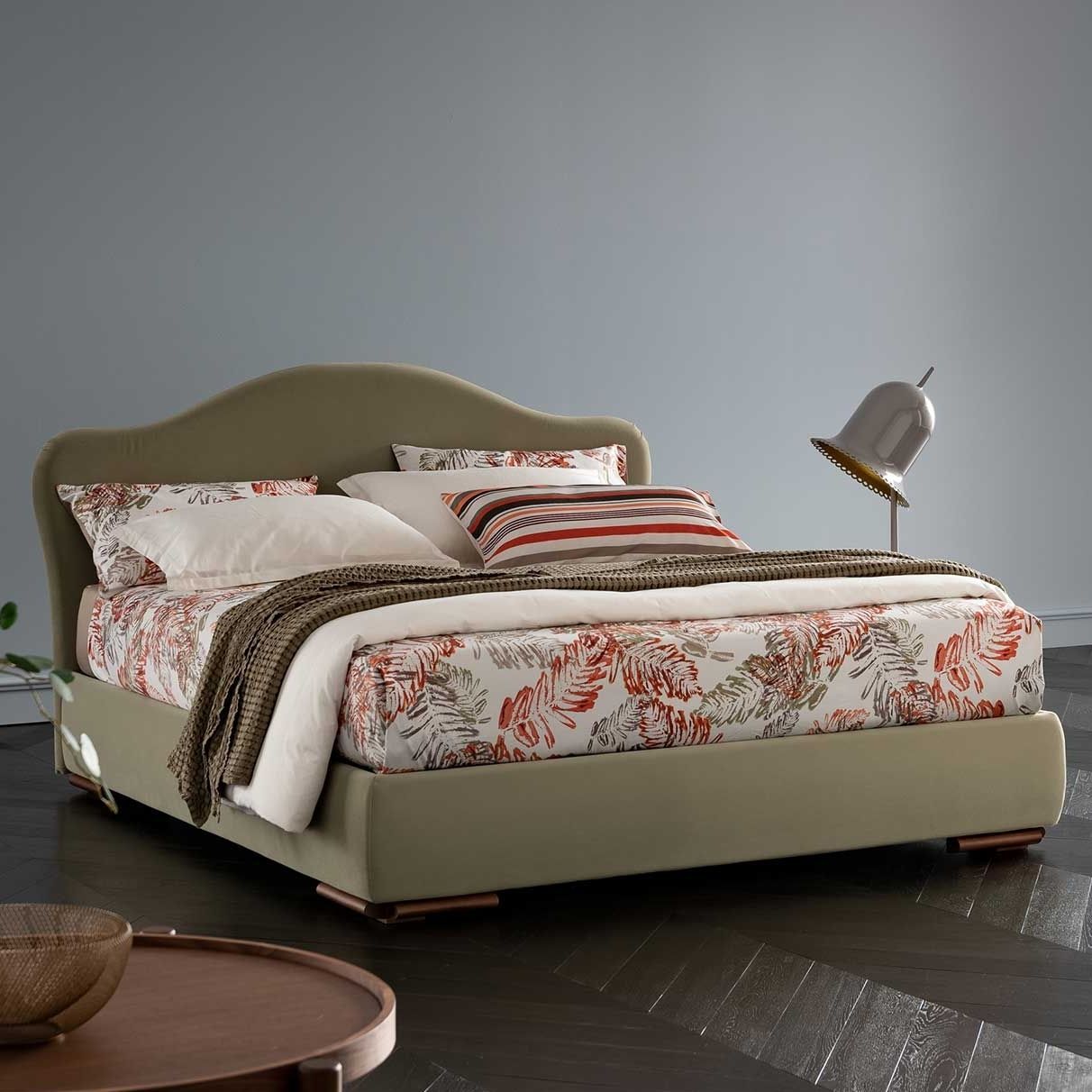 Doppelbett - Itaca - ALTRENOTTI - modern / Polster / gepolstertes Kopfteil