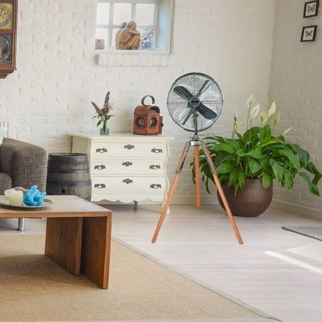 Bodenstehender Ventilator - Retro Airstyle - Casa Fan - Wohnbereich ...