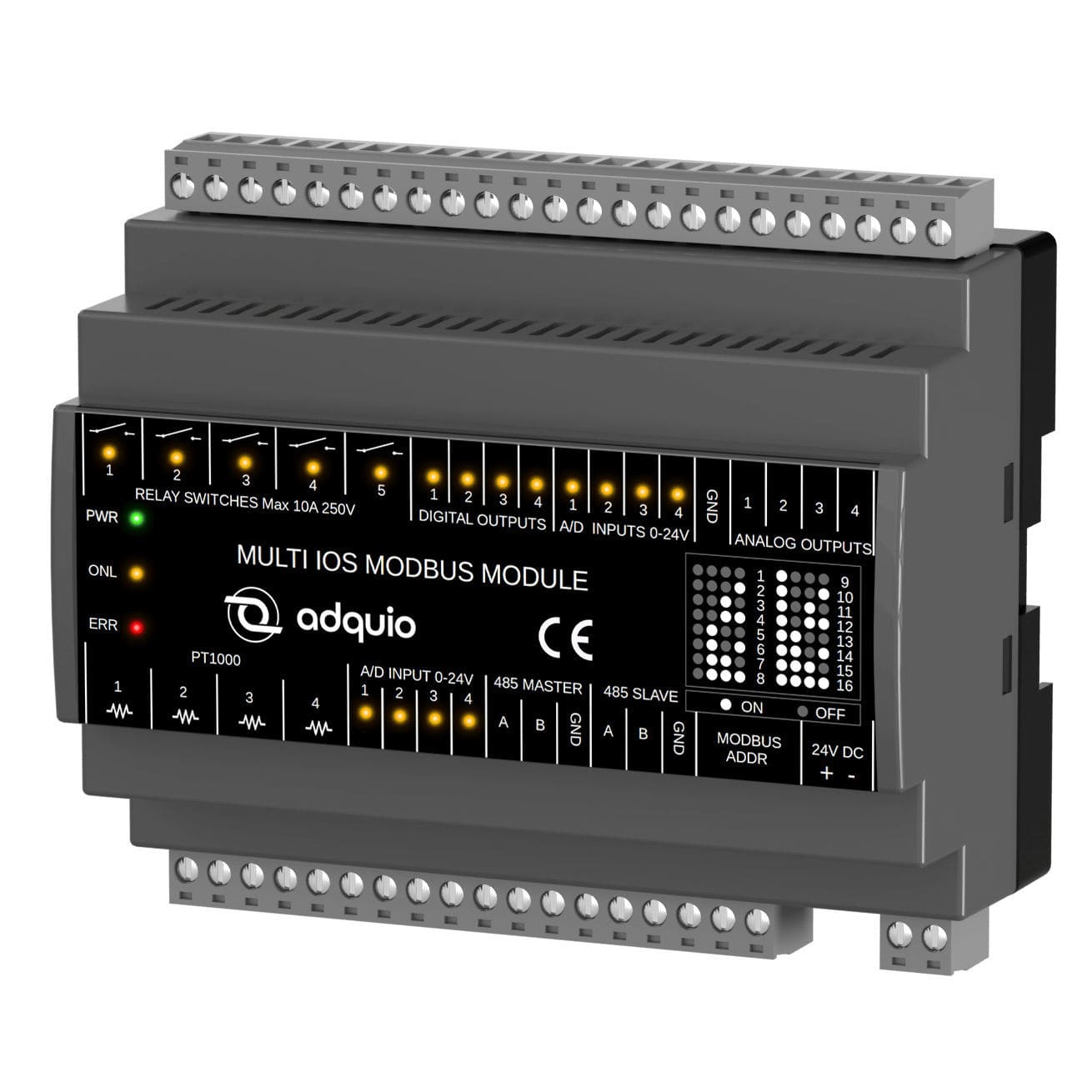 E/A-Modul - MULTI IOS MODBUS MODULE - Adquio