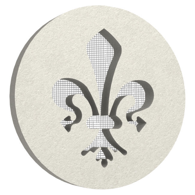 Dekor-Lüftungsgitter - EDG-15 - Eleni Decor - Polystyrol / rund / zur ...