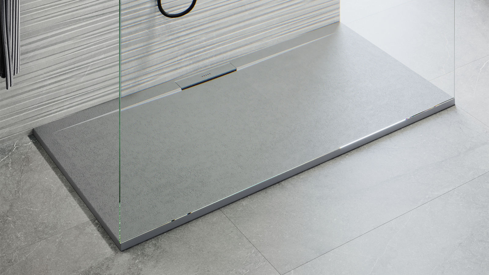 Rechteckige Duschtasse - SIDE - ZENON SMART SOLID SURFACE - zum ...