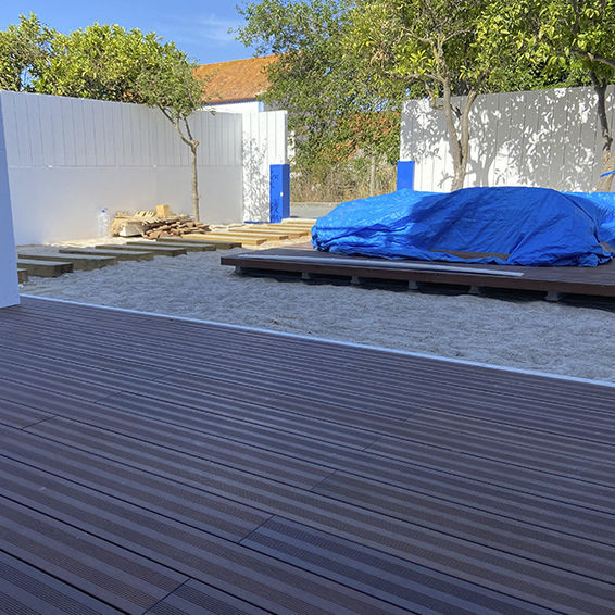 Bambus-Terrassendiele - Império Decks e Pergolas - für öffentliche ...