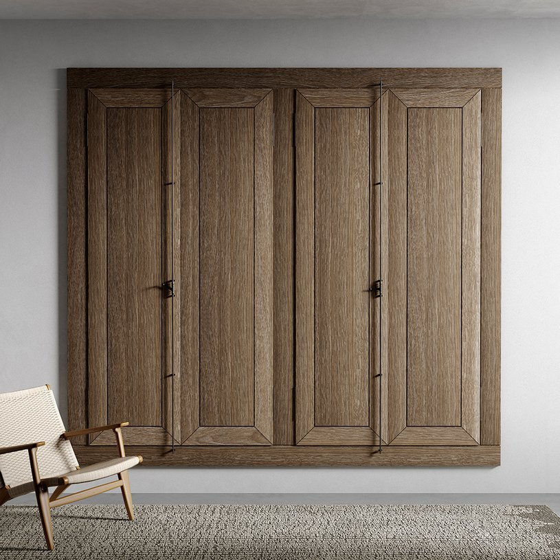 Dekorplatte für Wand - Sand Oak Grigio P48 - Saviola - Verkleidung ...