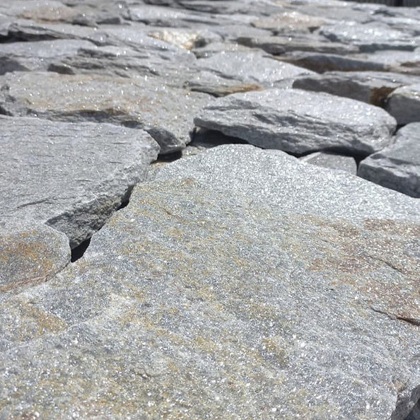 Steinblock für Wand - GREY - Terra Natural - unverputzt / Dekor / Quarzit