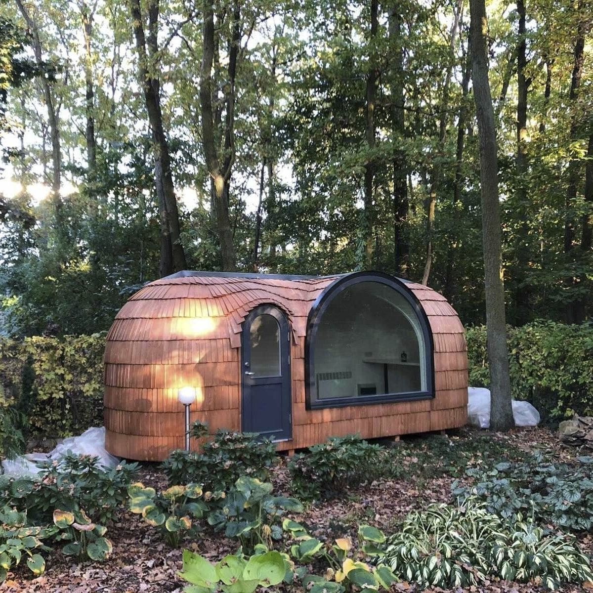 Iglu-Mikrohaus - IGLUOFFICE 1 - Iglucraft OÜ - Fertigbau / modern / Holz