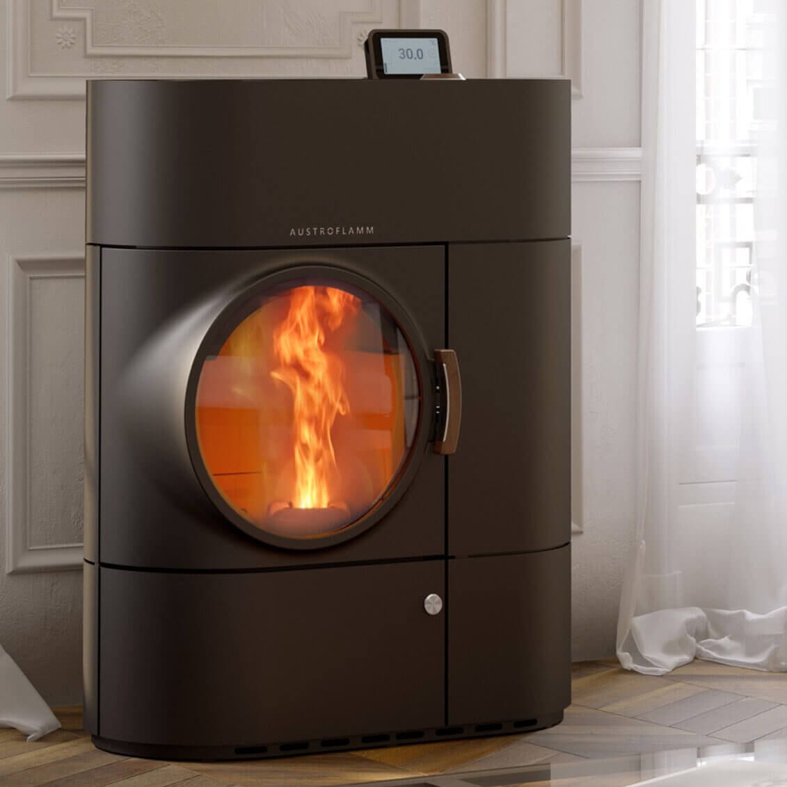 Kaminofen Mit Holz Und Pellets