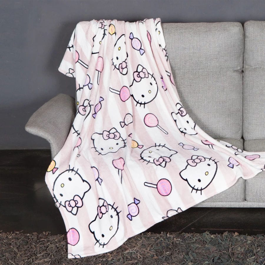 Stoff-Plaid - Kanguru Hello Kitty - Lavatelli S.r.l.