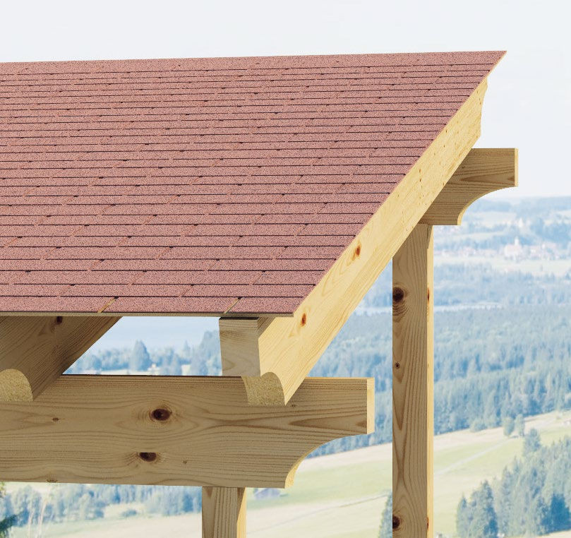 Schindel auf Bitumenbasis - SHI series - HOLZ TECHNIC - für Dach