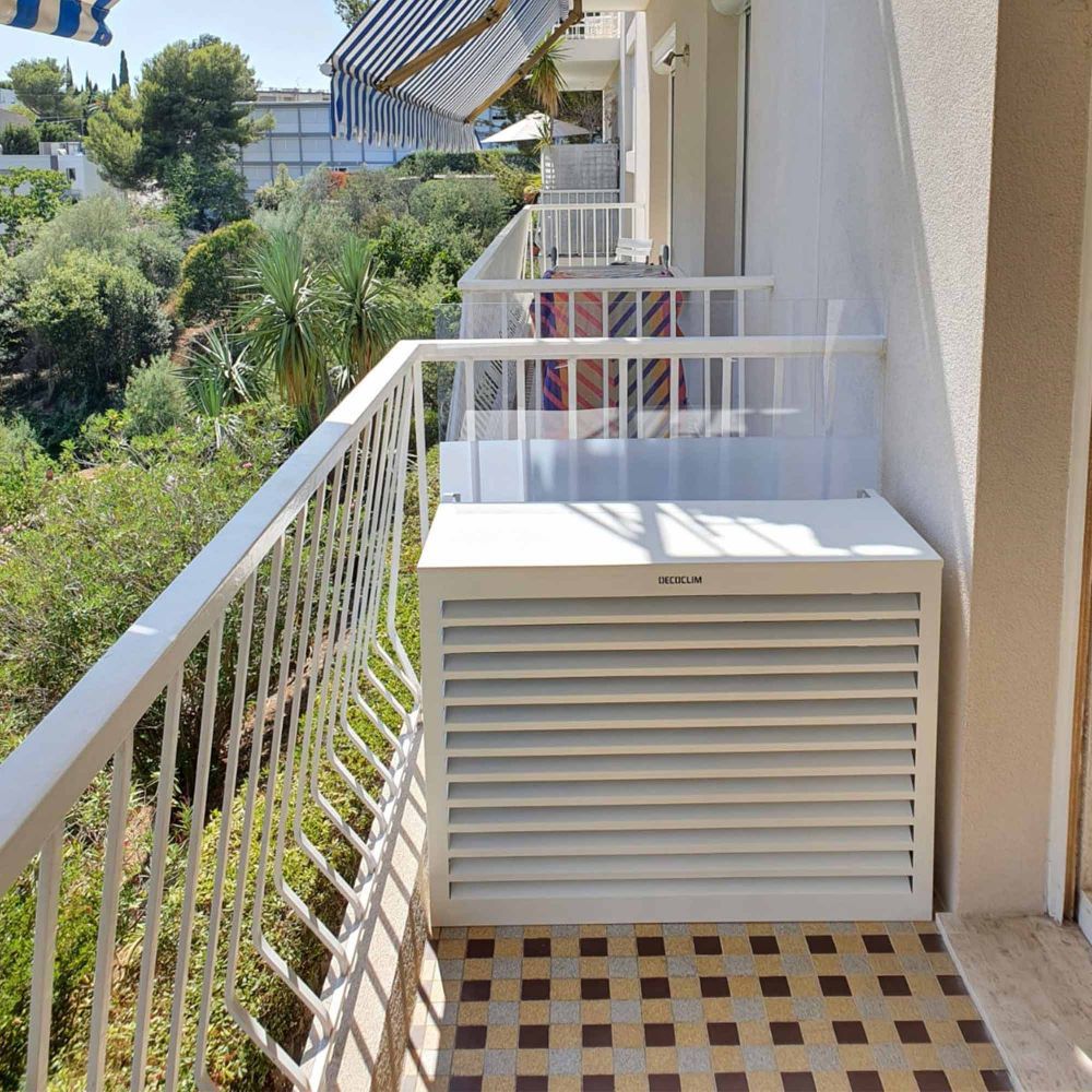Aluminium-Klimaanlagenabdeckung - GAMME ALU S - DECOCLIM - S / für ...