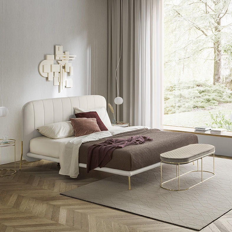 Doppelbett - le marais - calligaris - modern / Polster / Kopfteil