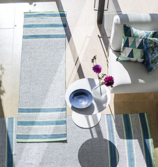 Flurteppich - POMPANO COBALT - DESIGNERS GUILD - modern ...