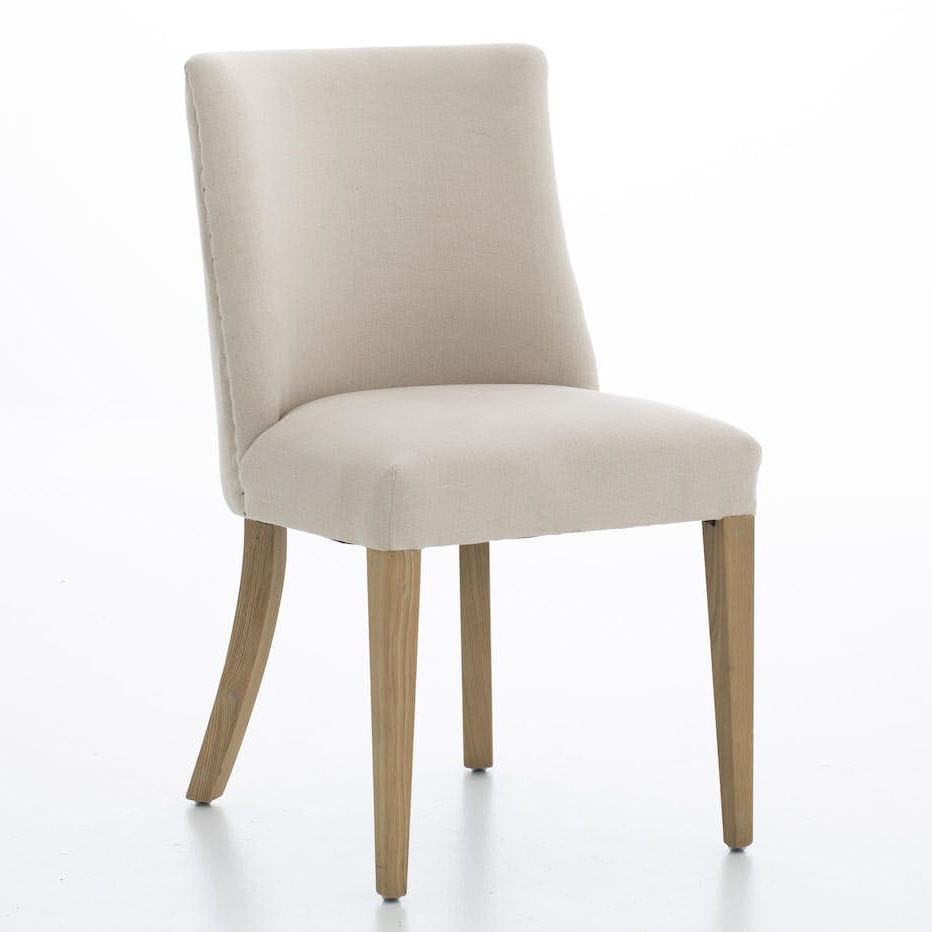 Moderner Stuhl - JANTINA - FLAMANT - für den Innenraum / Leinen ...