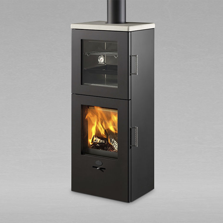 Kaminofen mit Backofen - NÜRNBERG BF - Max Blank GmbH - Holz / Pellet ...