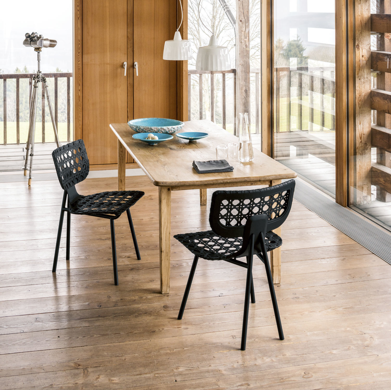 Moderner Stuhl - Aërias - CLASSICON - für den Innenraum / Leder ...