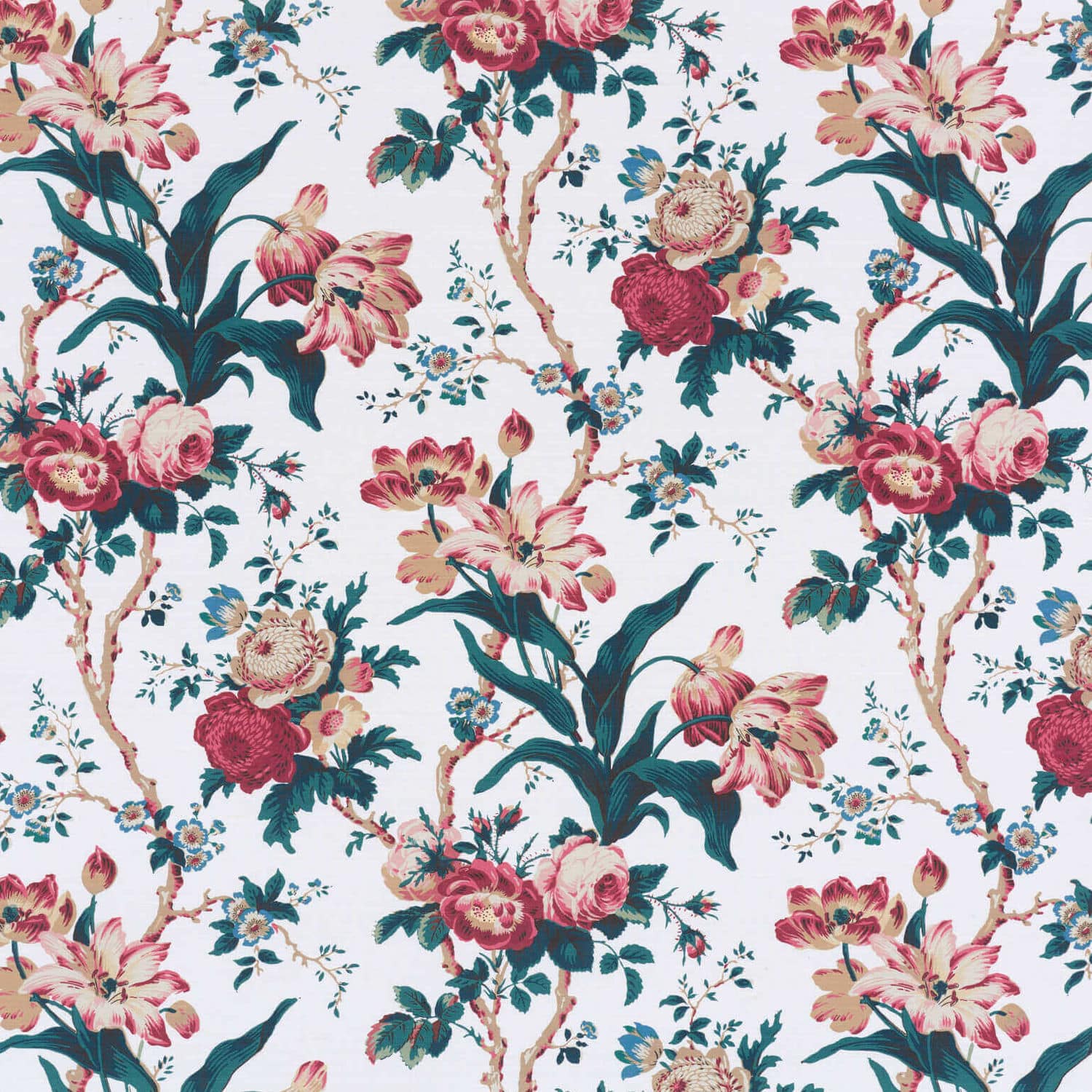 Moderne Tapete - IMPERATRICE EUGENIE SOIE - PIERRE FREY tissus - Seide ...