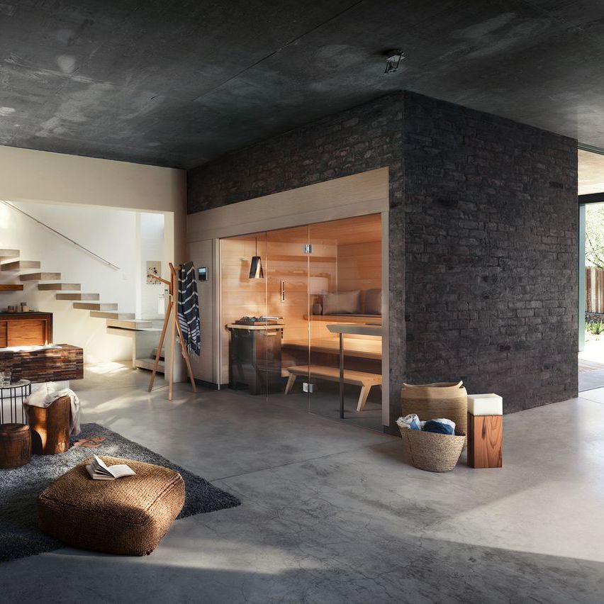 Sauna für Privatgebrauch - AURA - KLAFS - Holz / für den Innenbereich / Fertigbau