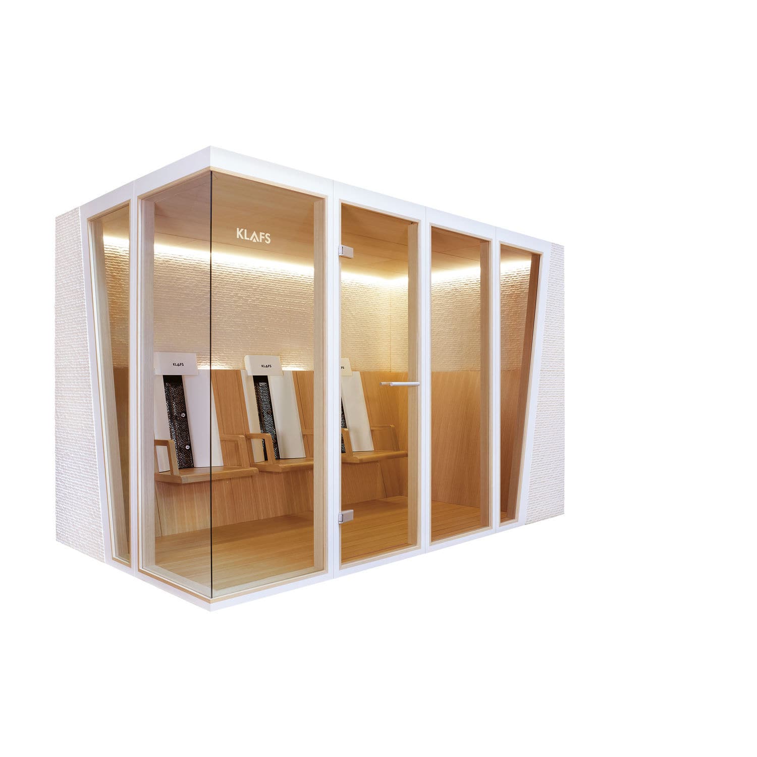 Infrarotsauna - PRO OAKSTONE - KLAFS - für Gewerbegebrauch / Holz / für den Innenraum