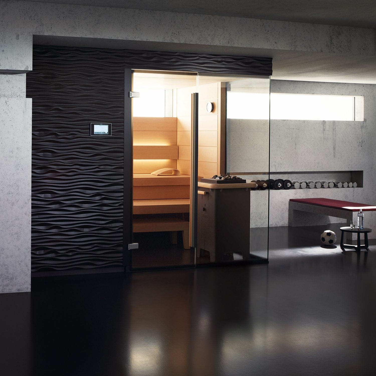Infrarotsauna - SHAPE - KLAFS - für Privatgebrauch / Holz / Fertigbau