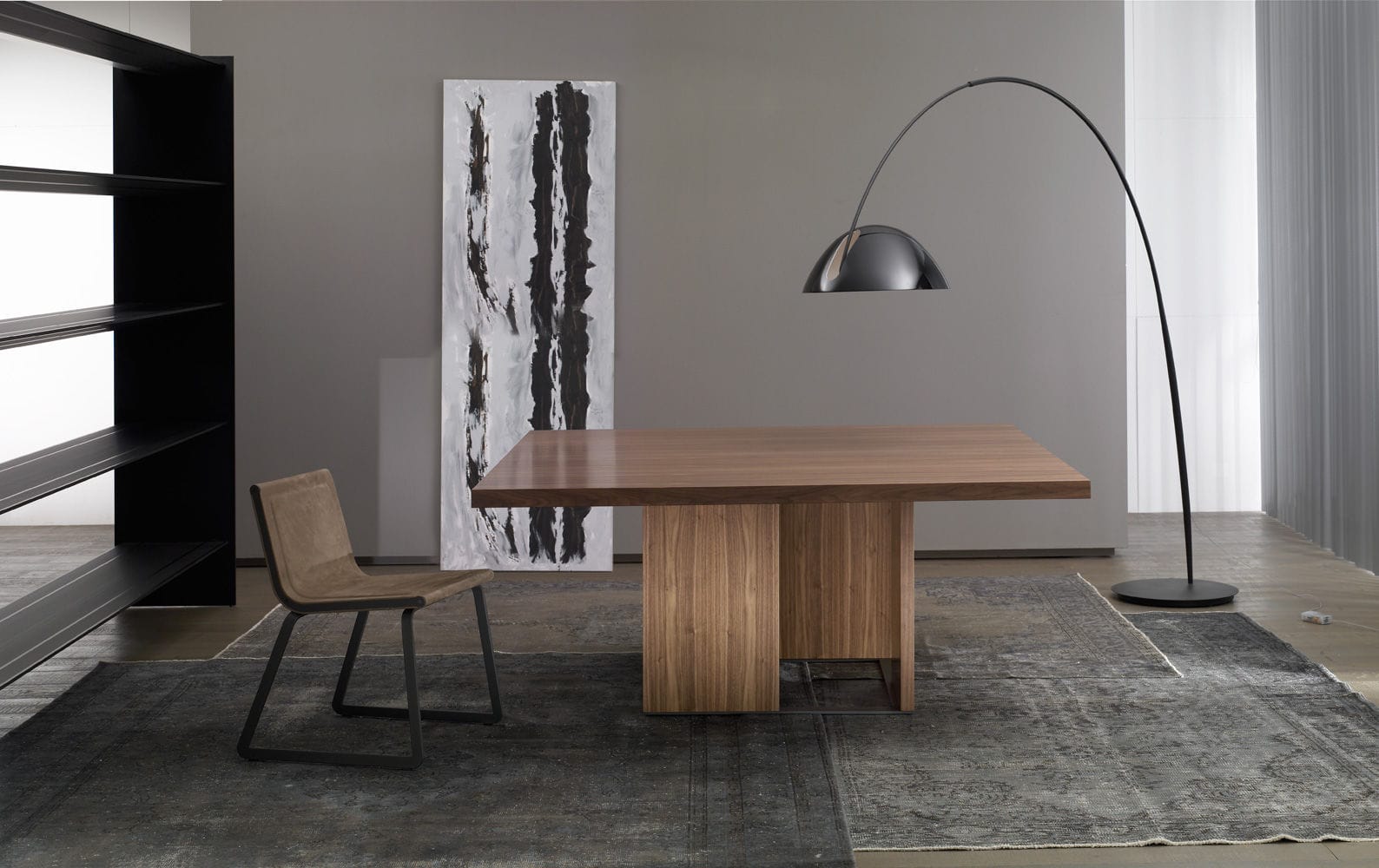 Moderner Esstisch - ORWELL - CasaDesùs - Holz / rechteckig