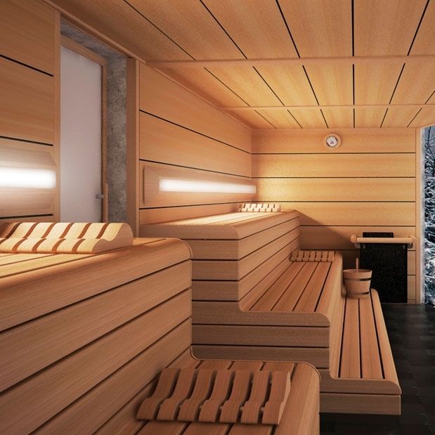 Sauna für Privatgebrauch - Stas Doyer Hydrothérapie - für Gewerbegebrauch / Holz / für den Innenraum