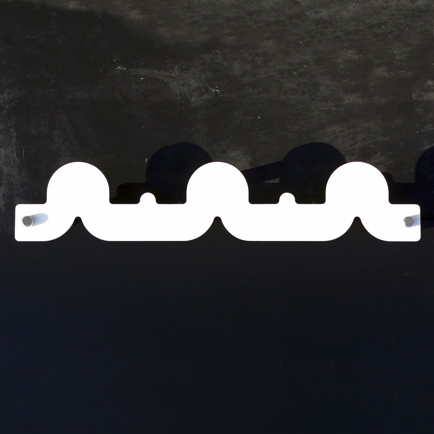 Wandmontierter Garderobenständer - CONTINUITY 3 - INSILVIS - modern ...