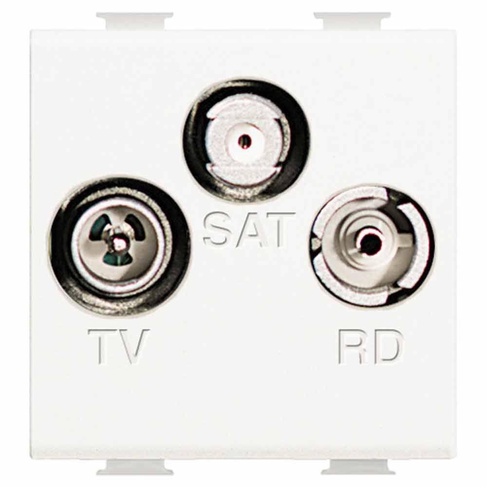 Antennensteckdose - AM5173SAT - Bticino - SAT / RD / 3-fach