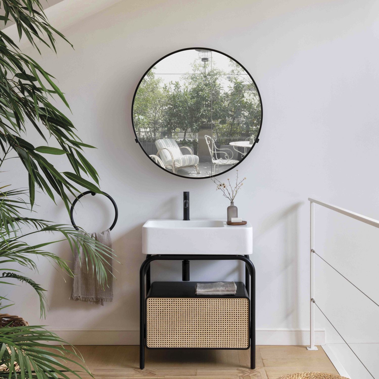 Freistehender Waschtisch-Unterschrank - Marcel - Ceramica Cielo - Holz ...