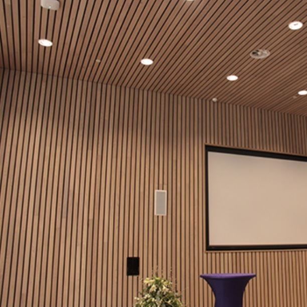 Massivholz-Zwischendecke - Derako® Solid Linear BaseLine - Hunter ...
