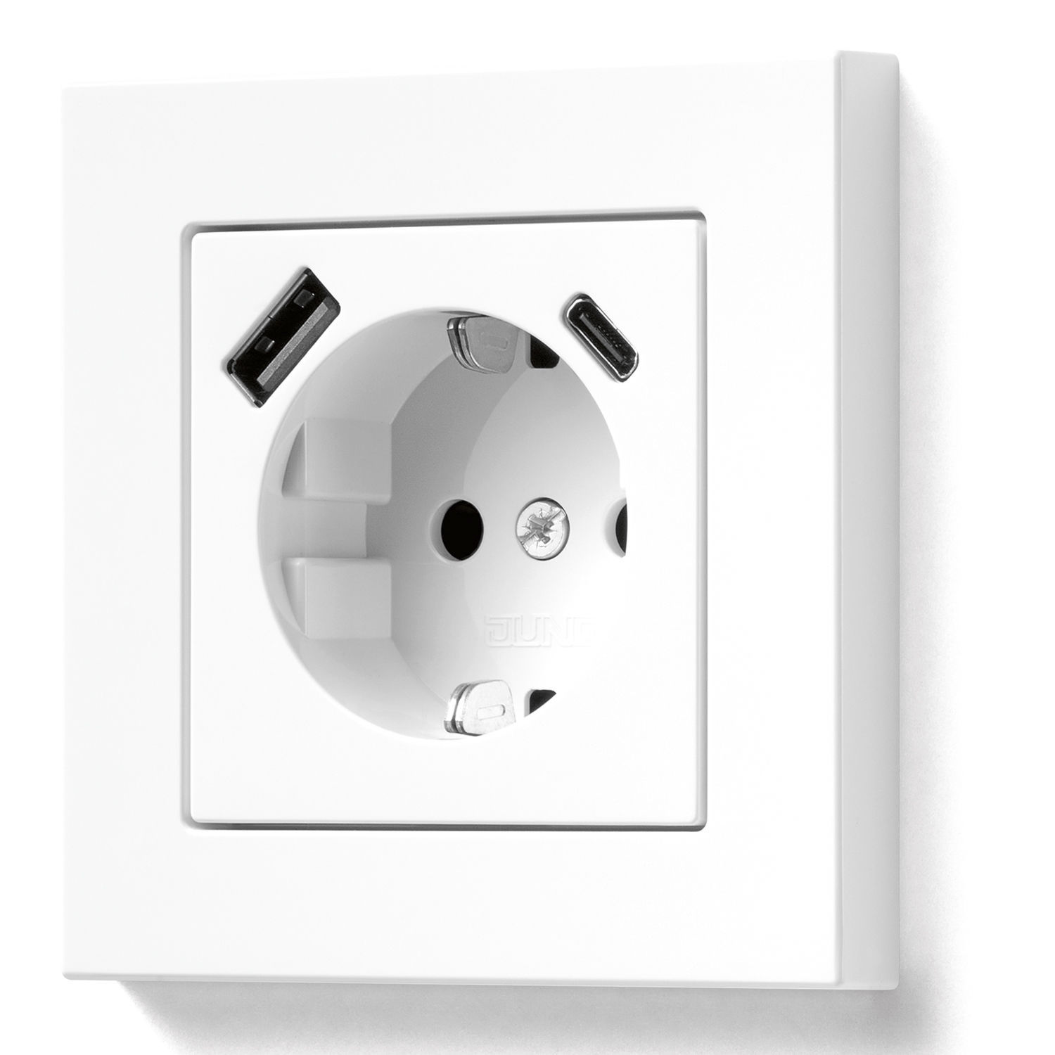 USB-Steckdose - A 550 with USB ports - ALBRECHT JUNG GMBH & CO. KG ...