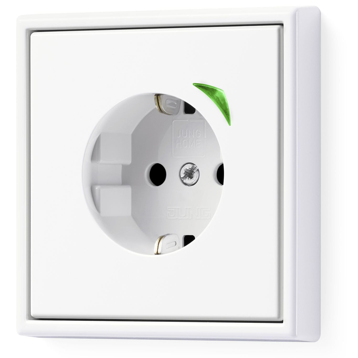 Wandmontierte Steckdose - HOME SCHUKO® Steckdose (Energy) - ALBRECHT ...