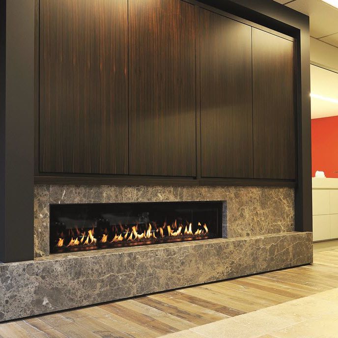 Gaskamin - LUNA DIAMOND 1900 H - M-Design - Einbau / Einseitig ...